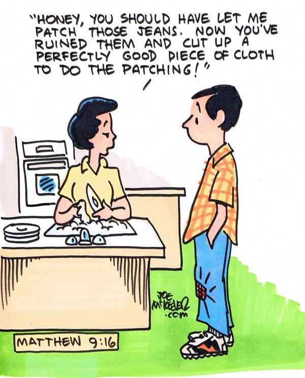 Joe McKeever: Parables of Matthew Cartoons (Color)
