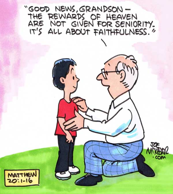 Joe McKeever: Parables of Matthew Cartoons (Color)